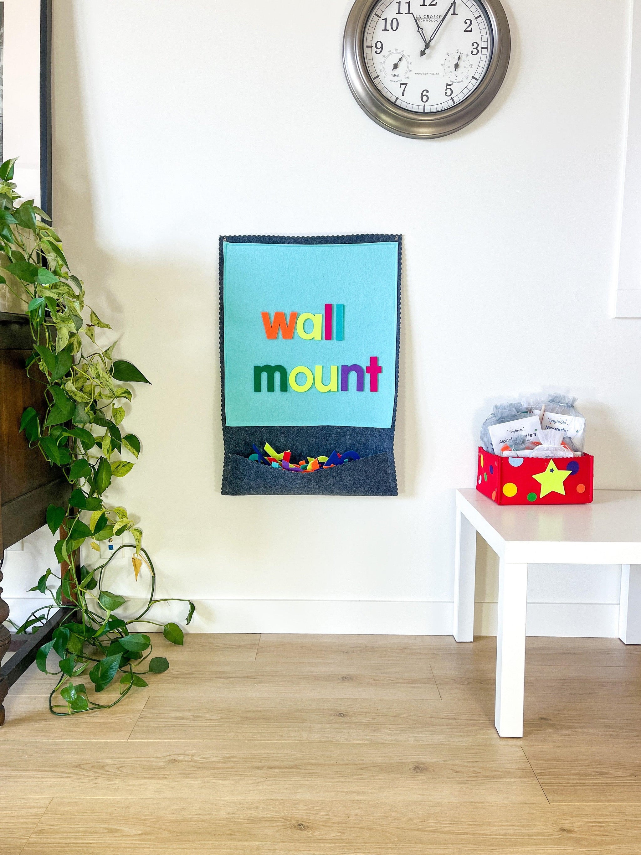 Aqua Felt Board - Flannel Board – tinyfeats