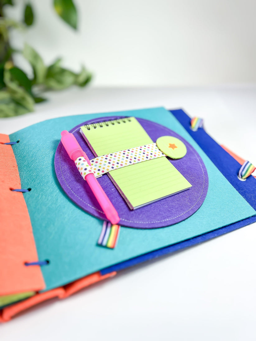 Spy Pen and Notebook Quiet Book Page – tinyfeats