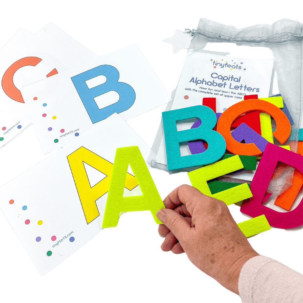 Alphabet Letters Capitals Set – tinyfeats