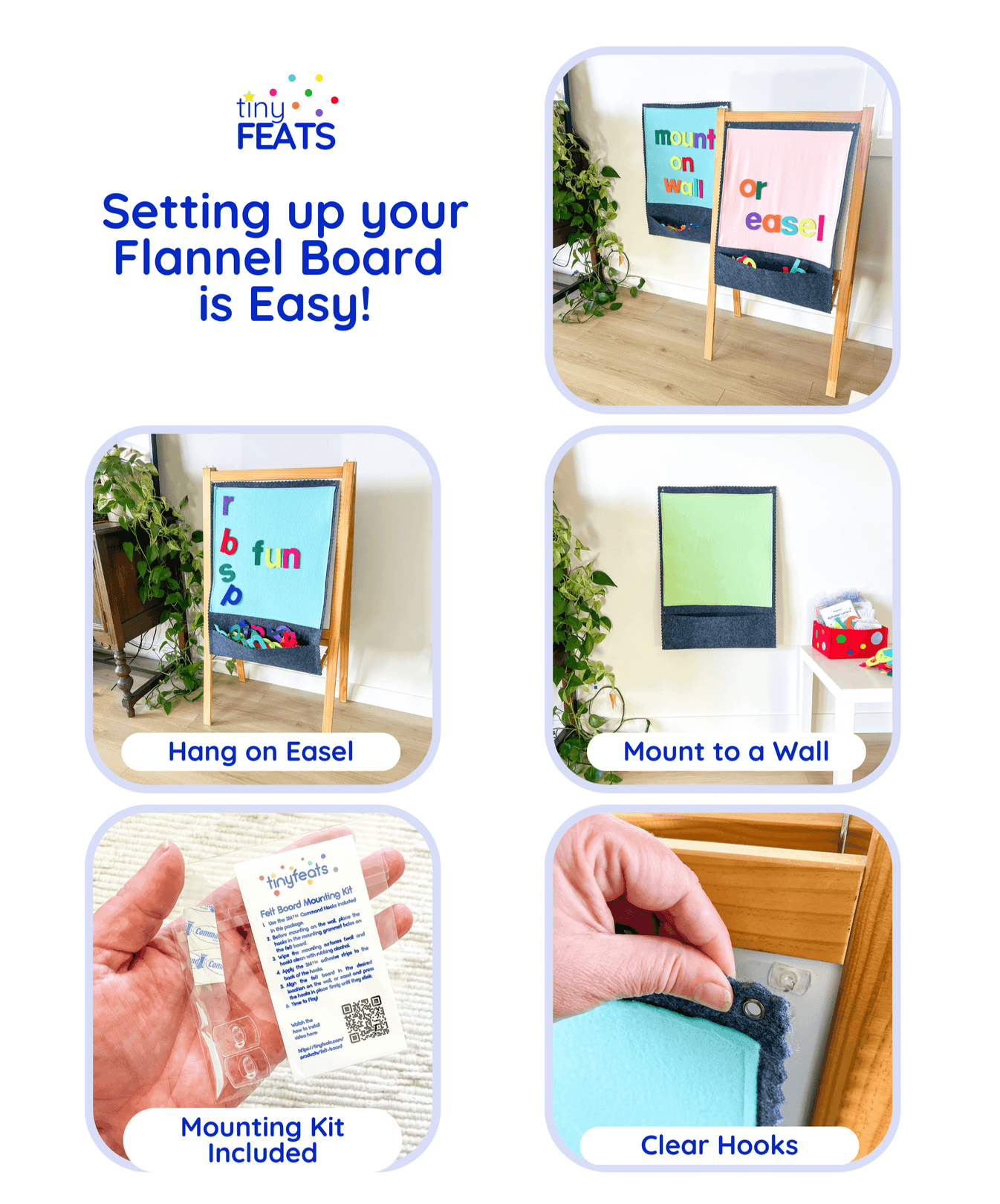 Alphabet & Flannel Board Starter Set – tinyfeats
