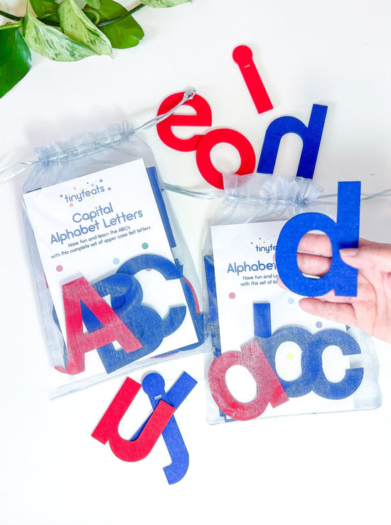Montessori Letters Felt – tinyfeats
