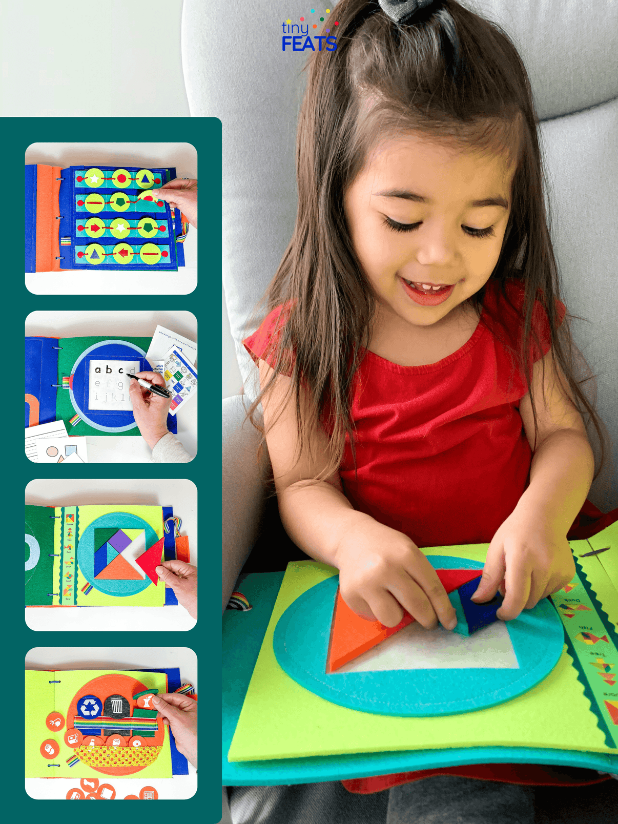 Quiet Book for Big Kids (3+) – tinyfeats