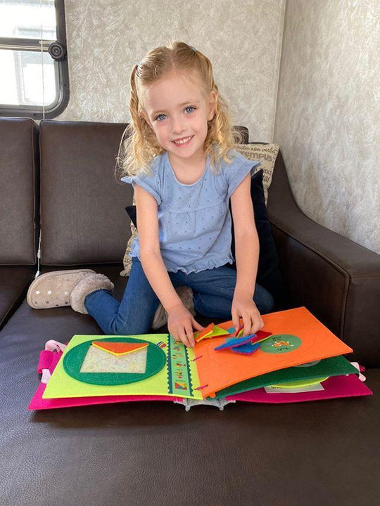 Travel Activity Book - Quiet Book – tinyfeats