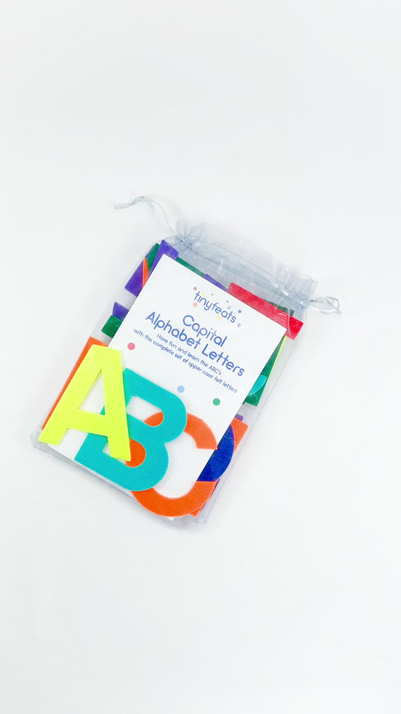 Alphabet Letters Capitals Set – tinyfeats