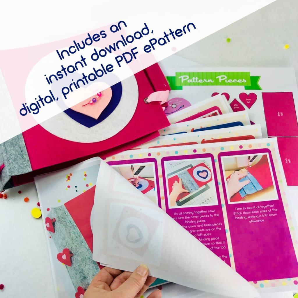 ePattern - Quiet Book for Girls PDF Sewing Pattern – tinyfeats