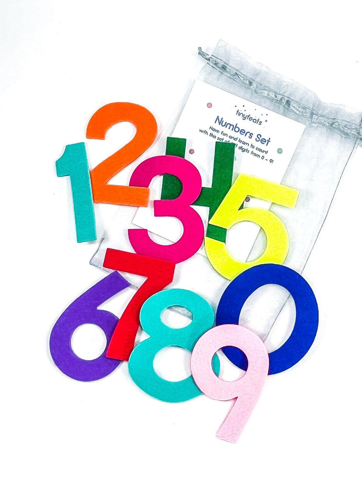 Felt Numbers Set – tinyfeats