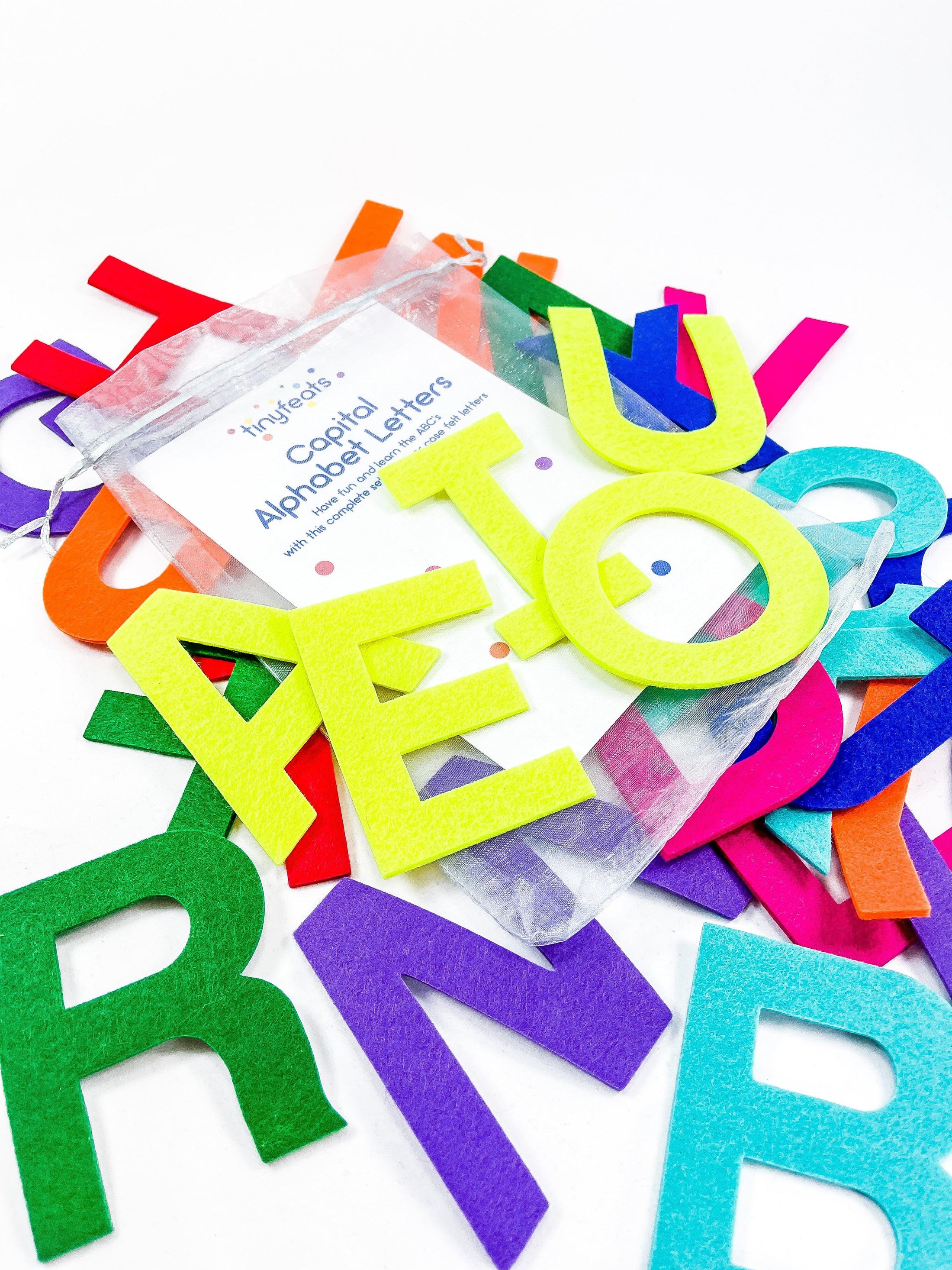 Alphabet Letters Capitals Set – tinyfeats