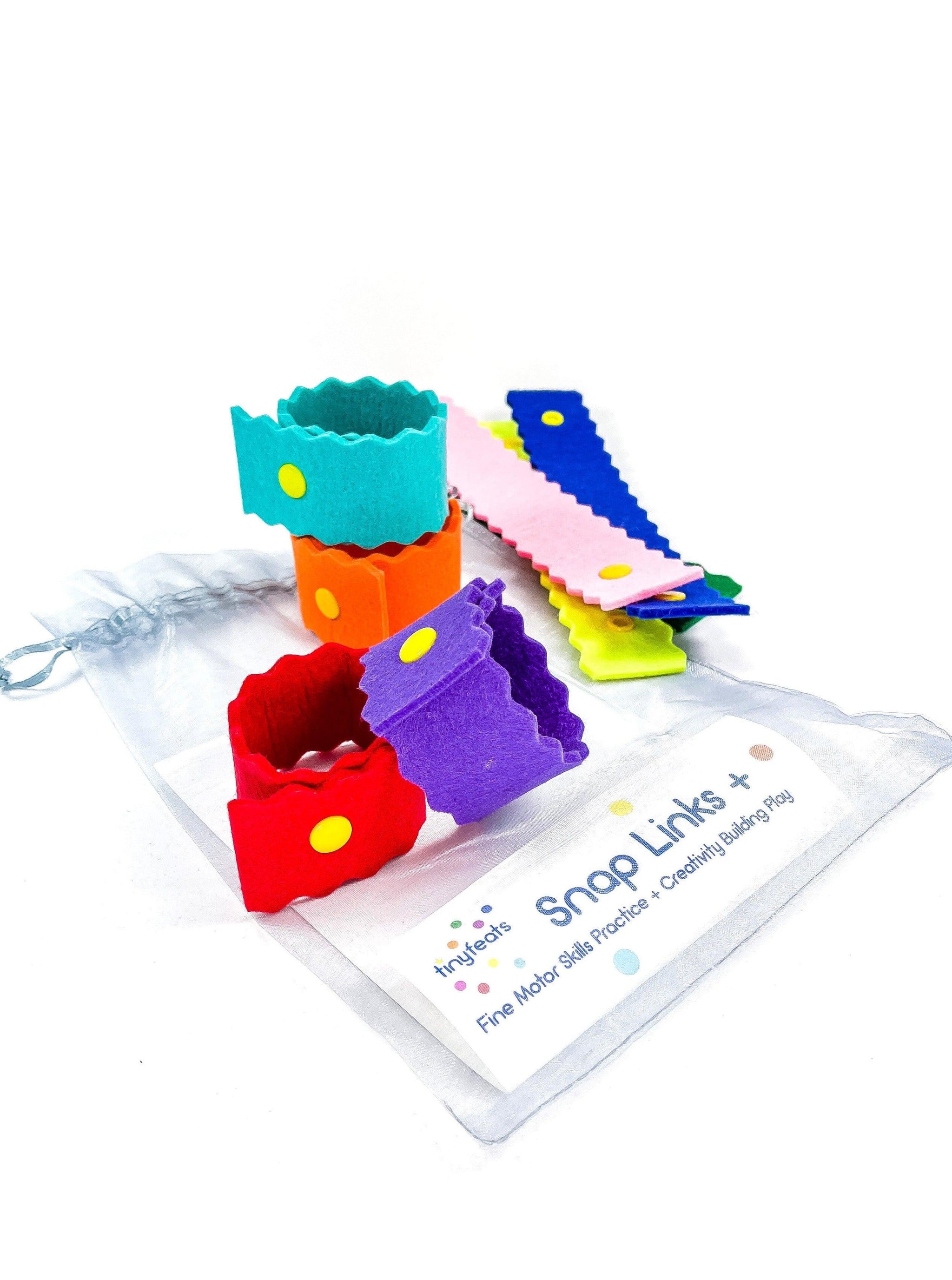 Snap Links - Fine Motor Skills Activity – tinyfeats