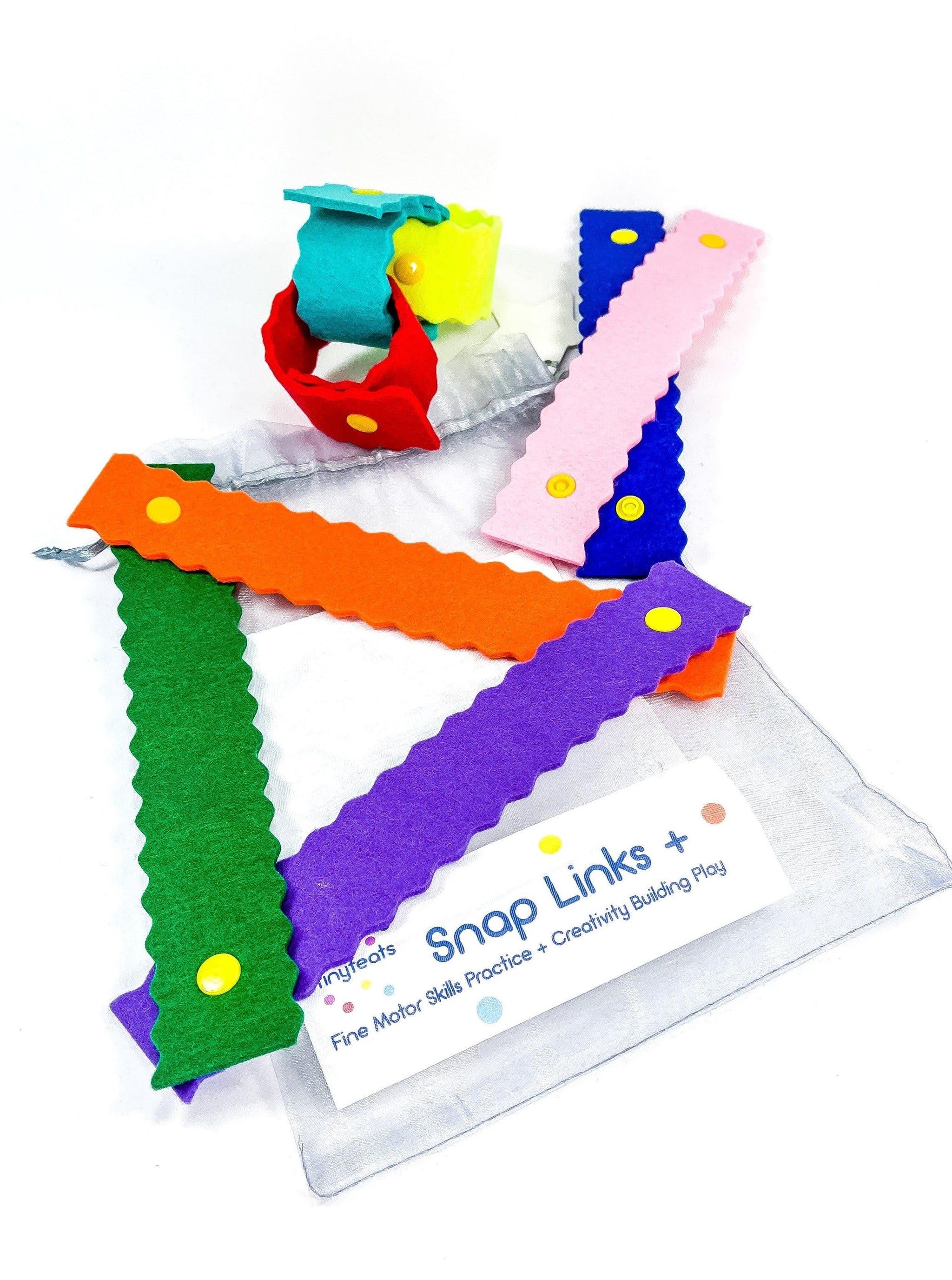 Snap Links - Fine Motor Skills Activity – tinyfeats