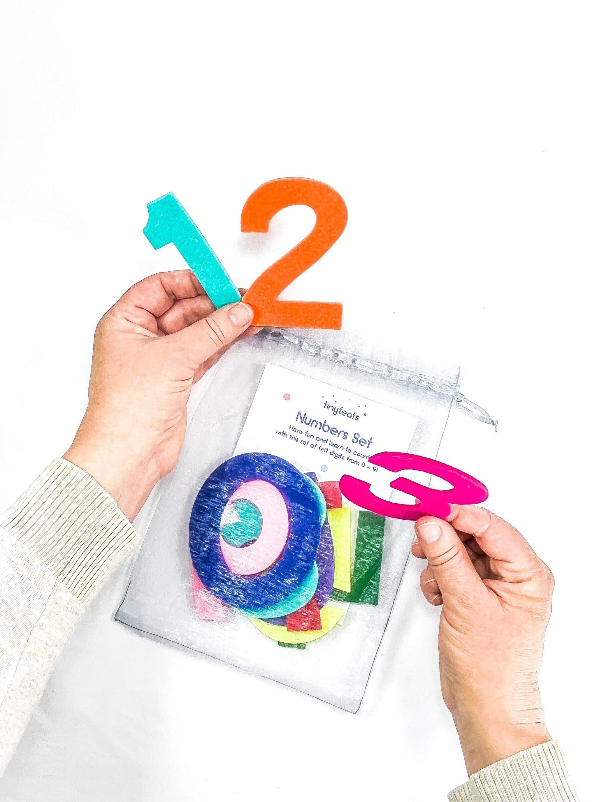 Felt Numbers Set – tinyfeats