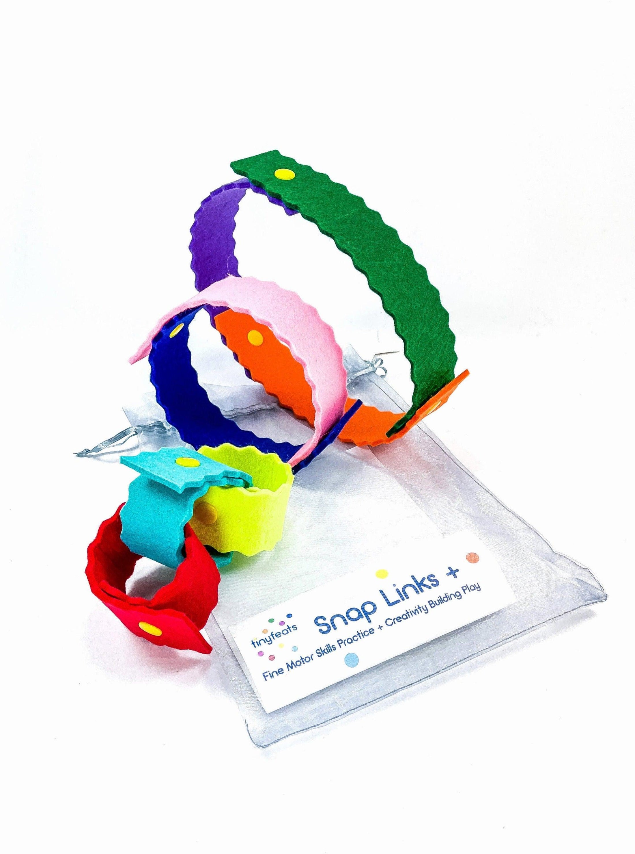 Snap Links - Fine Motor Skills Activity – tinyfeats